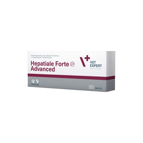 Hepatiale forte advanced 30 tabletas | VetDream Clinica Veterinaria de Flix